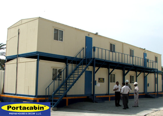 Multi Floors Prefab Steel Buildings Transportable With Reliable Frame