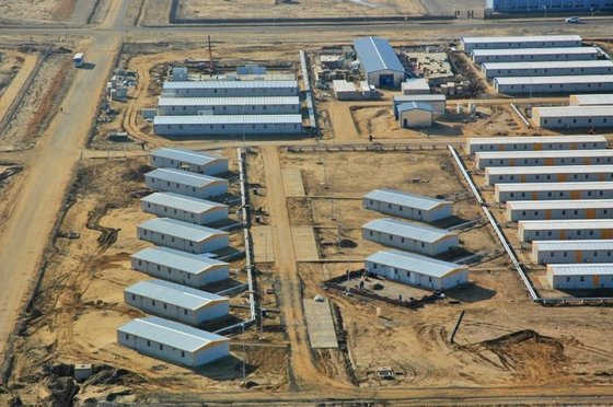 Multi Floors Prefab Steel Buildings Transportable With Reliable Frame