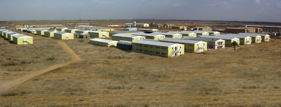 Labors Prefabricated Accommodation , Multiple Floor Prefabricate House Construction