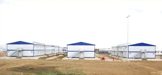 Flexible Layout Prefab Steel Buildings Light Steel Structure Sandwich Panel