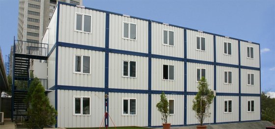 Stackable And Folding Container House For Apartment 