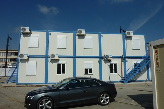 Bright Long Life Modular Prefab Foldable Container House 
