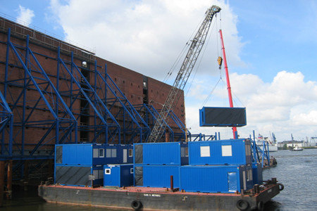 Cost - Efficient Luxury Prefab Folding Container House 