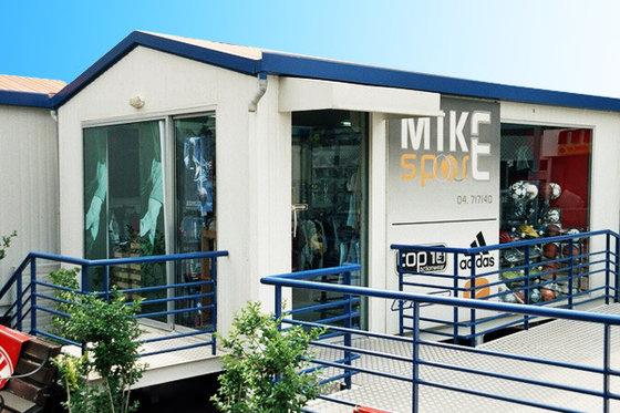 Prefabricated Light Steel Frame House , 20ft Container House Quick Assembly