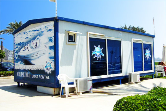 Fireproof Prefab Light Steel Villa Lightweight With Insulated panels