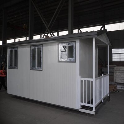 Sandwich Panel Steel Structure Homes Durable  With Color Steel Panel