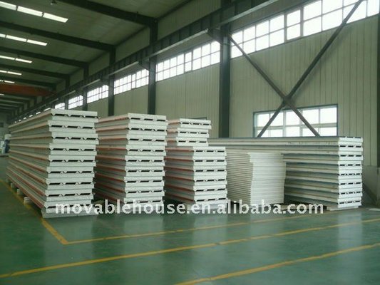 Waterproof Structural Insulated Panels Galvanized Steel With Fire Insulation