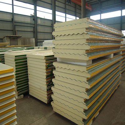 Waterproof Structural Insulated Panels Galvanized Steel With Fire Insulation