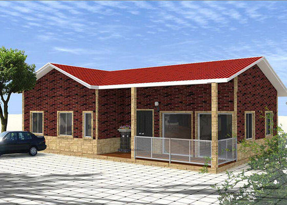 Transportable Residential 2 Bedroom Modular Homes Prefab With ​Sandwich Panel