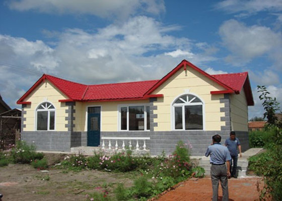 Custom Prefabricated Modular Commercial Buildings Houses With Dining Room / Kitchen