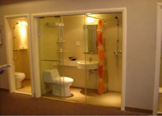 Comfortable Prefabricated Steel Framed Modular Homes With Bathroom / Washroom
