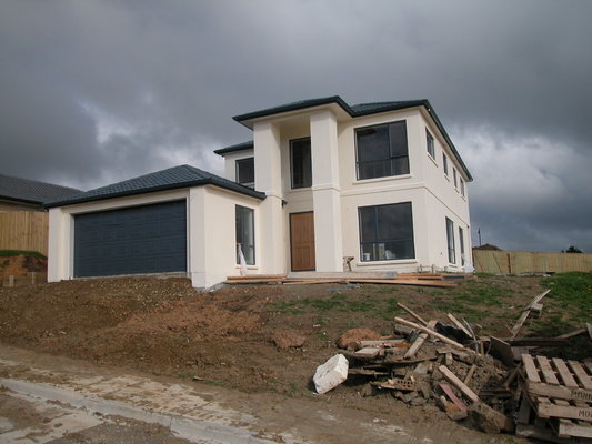 New Zealand Style Prefab Steel House , Quick Installation Prefabricated Villa