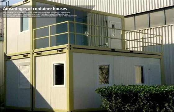 20 Foot Modern prefabricated accommodation / mobile modular house for worker dormitory