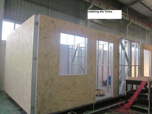Modern Mobile​​ Balcony Prefabricated Container House Australia for Classroom BV / CE