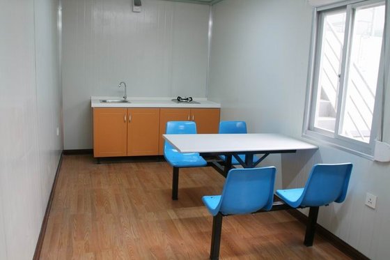 Restaurant Prefabricated Container House Movable Homes For Dining Room
