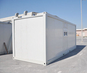 Prefabricated Container House / Prefabricated Steel Buildings With Toilet Easy Install