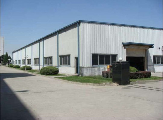 1000sqm Prefabricated Steel Buildings , 50m x 20m Steel Structure Warehouse Easy Installed