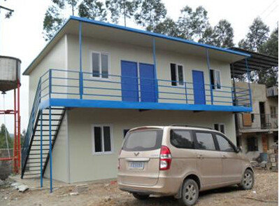Insulation Prefabricated Steel Buildings / Temporary Domitory For Construction Site