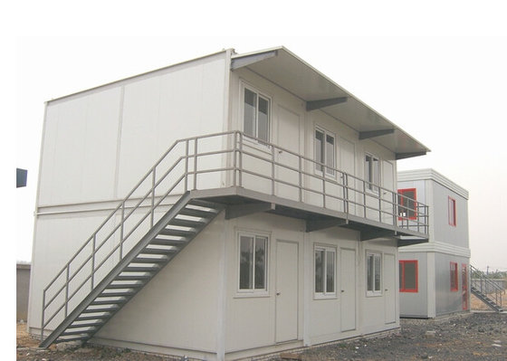 Two Floor 20ft Modular Container House For Workers Living On Construction Site