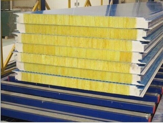 High Strength Glass Wool Composite Sandwich Panel Sound Insulation and Fireproof