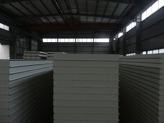High Performance Fireproof PU Sandwich Panel A Class Two Layers