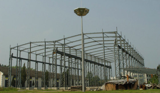 High Strength Steel Building Structures for Workshop, Airports, High - Rise Buildings