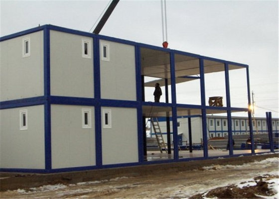 Modern Prefab Container House 20 Feet , Modular Container House With Steel Frame