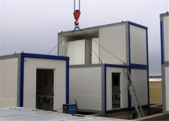 Modern Prefab Container House 20 Feet , Modular Container House With Steel Frame