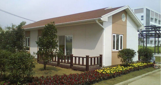 Low Carbon Prefab Luxury Family Villa Earthquake Resistant 9 Grade