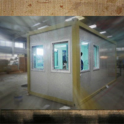 Elegant Galvanized Steel Prefab Container House - S20-1 for Hospital With Modular Design
