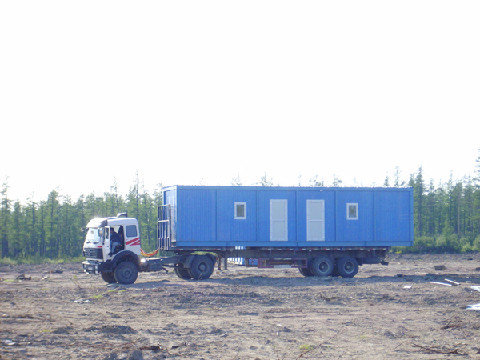 Assemble Prefab Container House , Modular Lifting Flat Pack Container