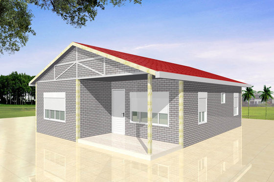 Luxury Customized Light Steel villa Prefab Container Homes For Office , Sentry Box