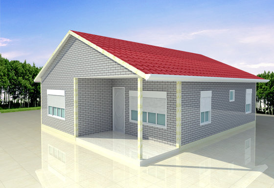 Luxury Customized Light Steel villa Prefab Container Homes For Office , Sentry Box