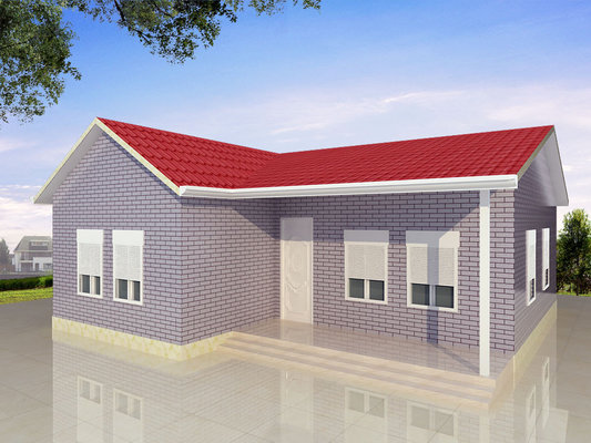 Luxury Customized Light Steel villa Prefab Container Homes For Office , Sentry Box