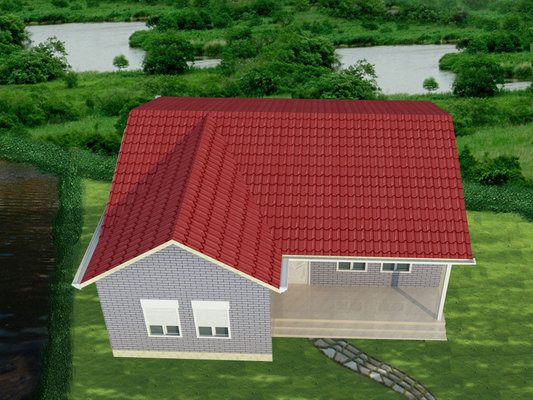 Luxury Customized Light Steel villa Prefab Container Homes For Office , Sentry Box