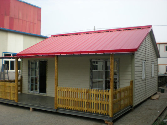 Custom Luxury Light Steel Structure House For Labor / Workers Dormitory