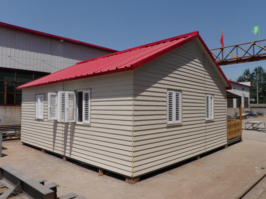 Custom Luxury Light Steel Structure House For Labor / Workers Dormitory