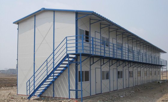2 storey prefab light steel structure house