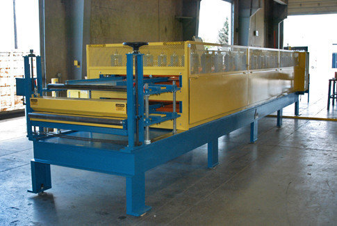 Galvanized Steel Corrugated Roof Panel Roll Forming Machine With Adjustable Size