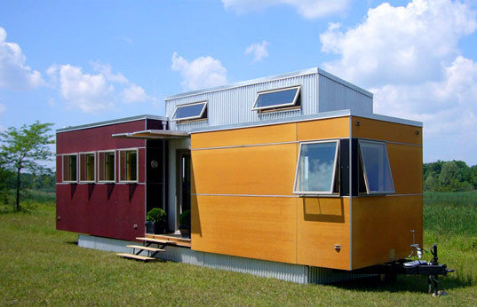 Europe style two-storey light steel structure villa