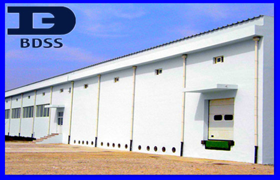 Painted Frame Light Steel Structure Warehouse with Sandwich Panels