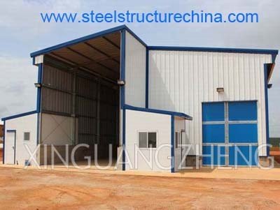 metal industrial steel storage sheds