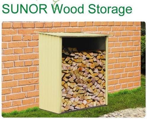 5.3*3.3ft firewood storage shed