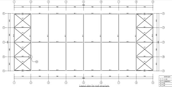 Economic Prefabricated Steel Frame Structures With Simple Steel Rolling Shutter Door