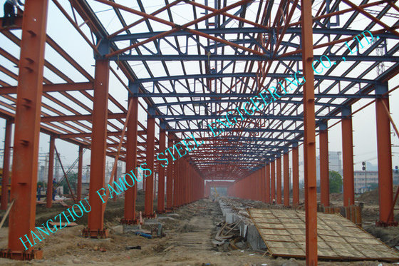 H Column Metal Frame Type Prefabricated Steel Building For Industrial Use