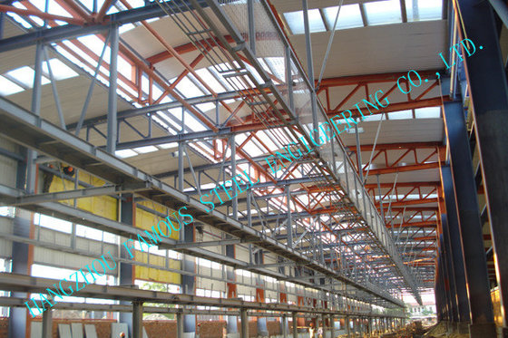 H Column Metal Frame Type Prefabricated Steel Building For Industrial Use
