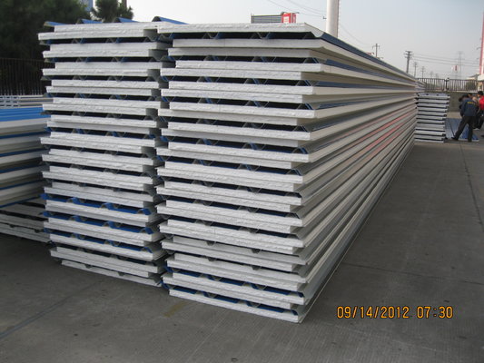 Insulation EPS Roof Sandwich Panel 40mm Thickness For Container House