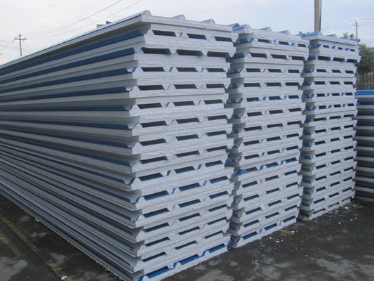 Insulation EPS Roof Sandwich Panel 40mm Thickness For Container House