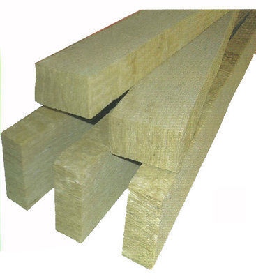 Yellow 100mm Rockwool Insulation Board Fire Resistant For Steel Sandwich Panel