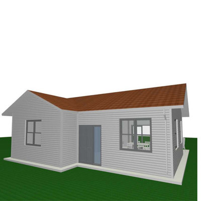 Seismic Resistance Prefabricated house Prefab Mobile Homes ,  Light Steel Villa